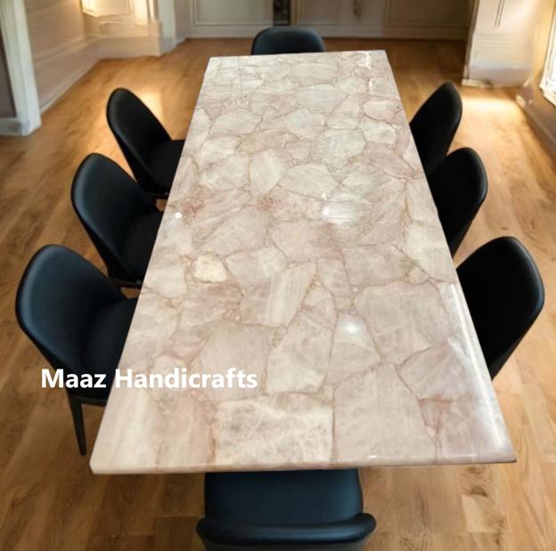 White Quartz Dining Table Quartz Stone Countertop Quartz Table Top - Etsy