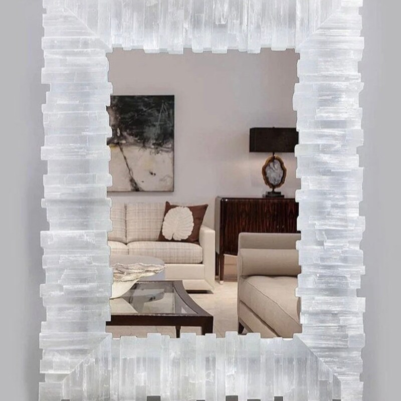 Selenite Wall Hanging - Etsy
