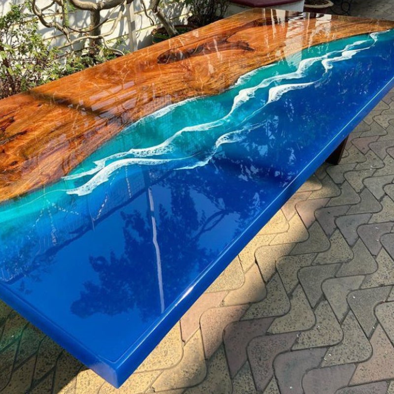 Resin Ocean Table - Etsy