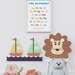 Colourful Alphabet Poster With Highlighted Vowels, Educational Wall Art ...