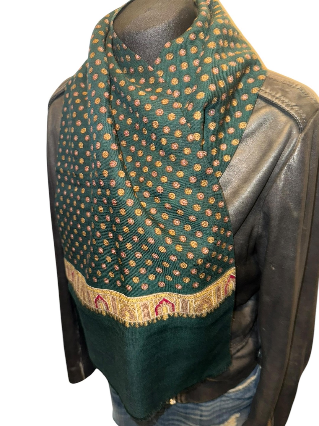 Vintage Retro Men’s Rare Stunning Original 70s Indie Mod Scarf / Neck ...