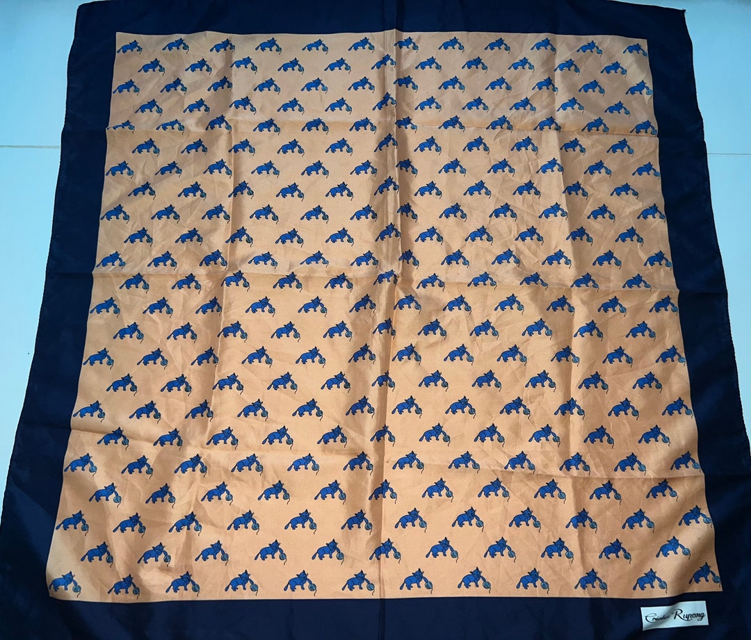 Vintage Retro Rare Stunning Creation Rupong Cats Square Luxury - Etsy