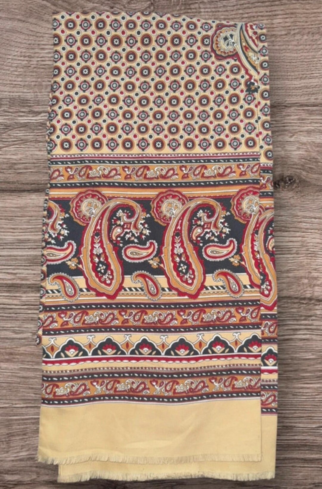 Vintage Retro Men’s Rare Stunning Original 70s Indie Mod Scarf / Neck ...