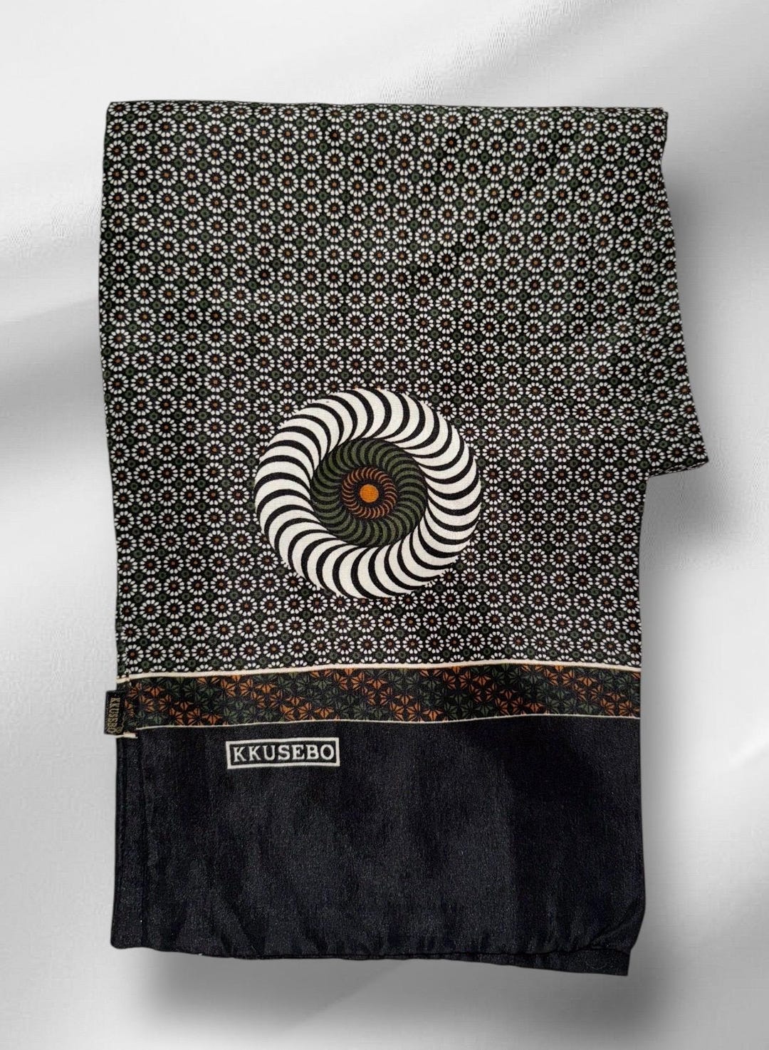 Vintage Retro Mens Rare KKUSEBO Original 70s Indie Mod Scarf / Neck Tie ...