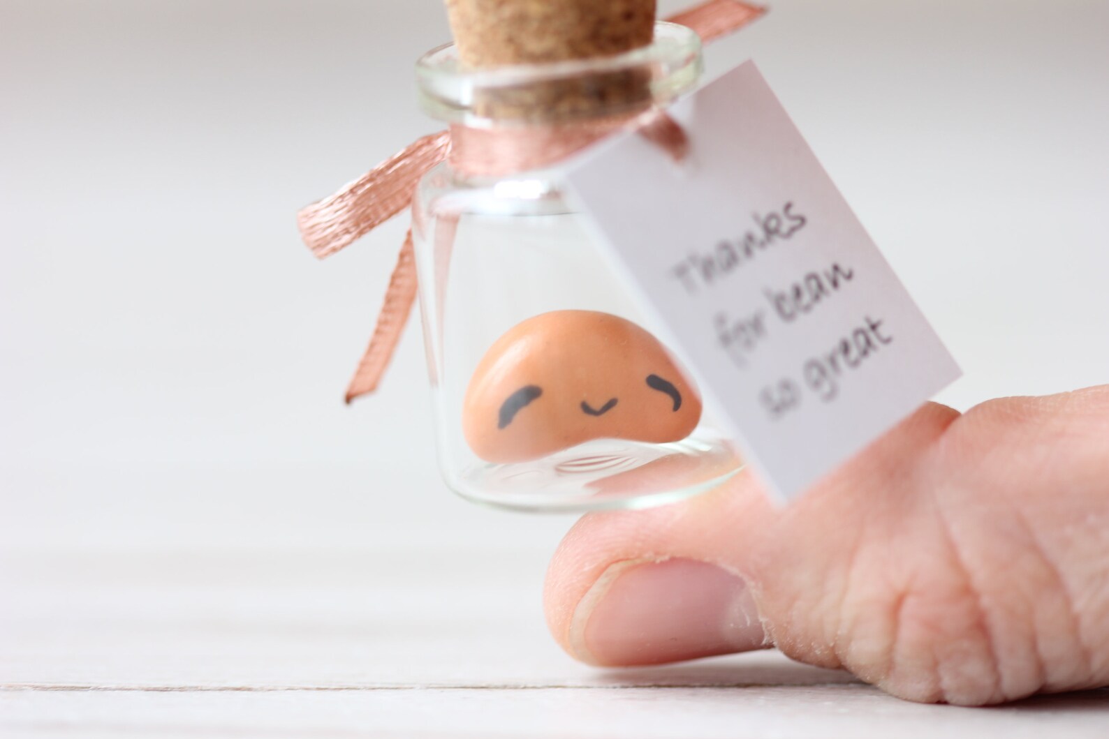 Cute Baked Bean Gift, You Are My Favourite Human Bean, Punny Birthday ...