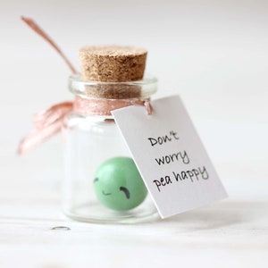 Funny Motivational Gift Pea Miniature Figurine Personalized Unique ...
