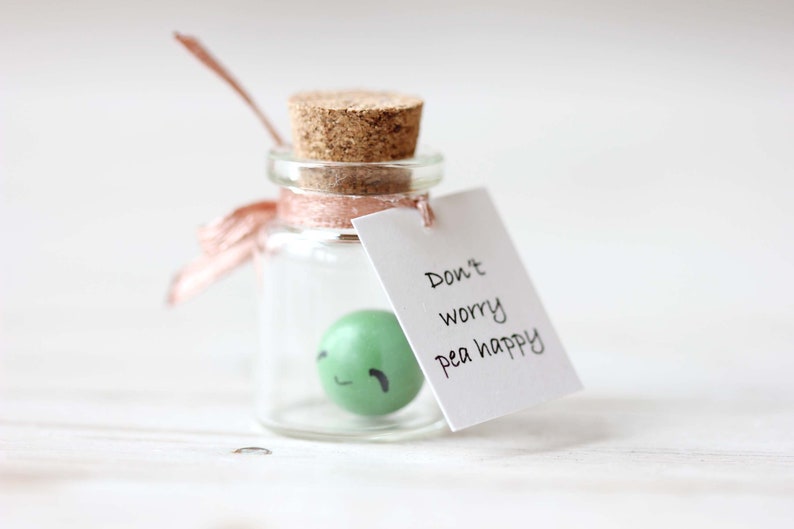 Funny Motivational Gift Pea Miniature Figurine Personalized Unique ...