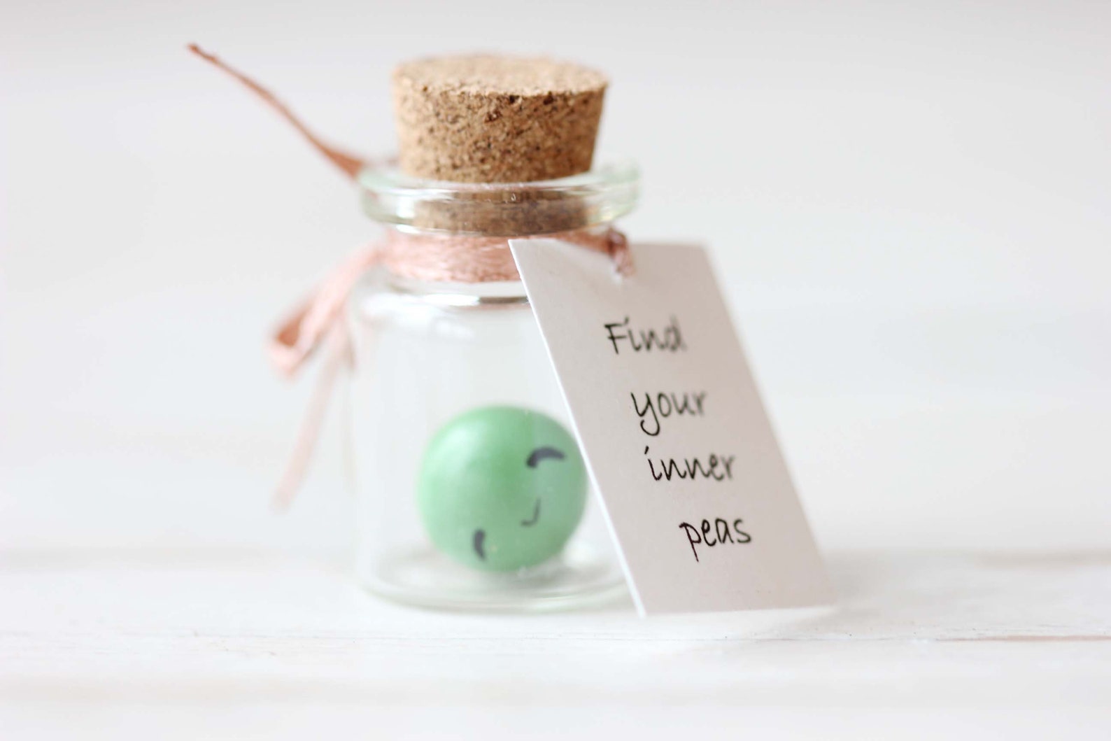 Funny Motivational Gift Pea Miniature Figurine Personalized Unique ...