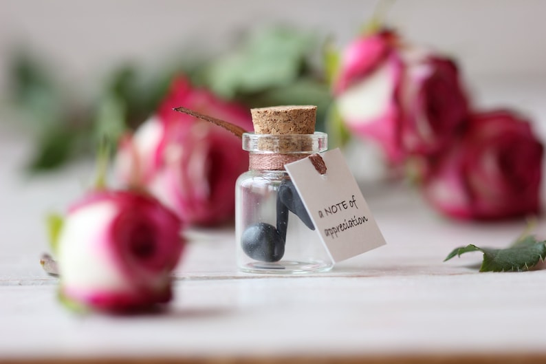 Customizable Glass Bottle of Appreciation Note - A Heartfelt Gift for ...