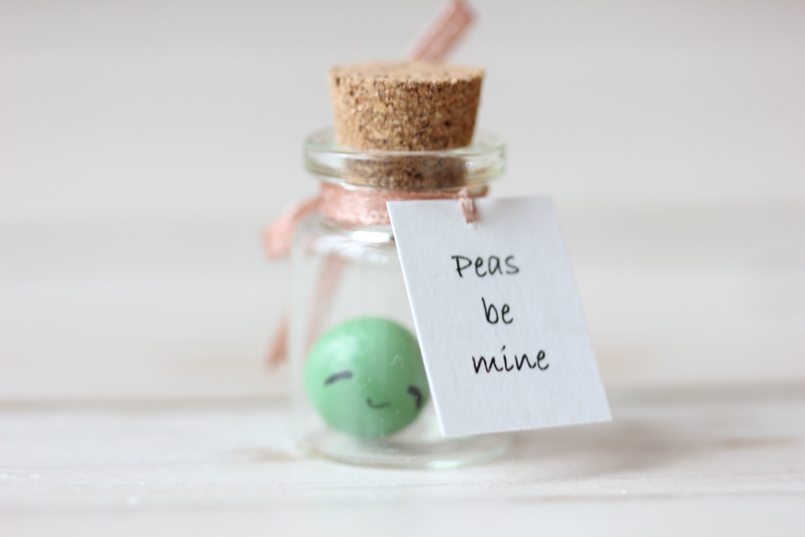 Funny Motivational Gift Pea Miniature Figurine Personalized Unique ...