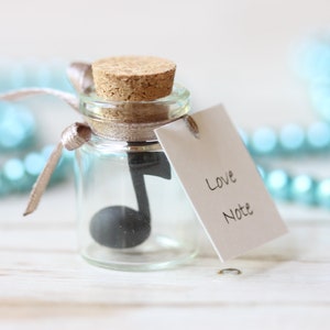 Love in a Bottle Customizable Anniversary Gift for Music Lovers Parents ...