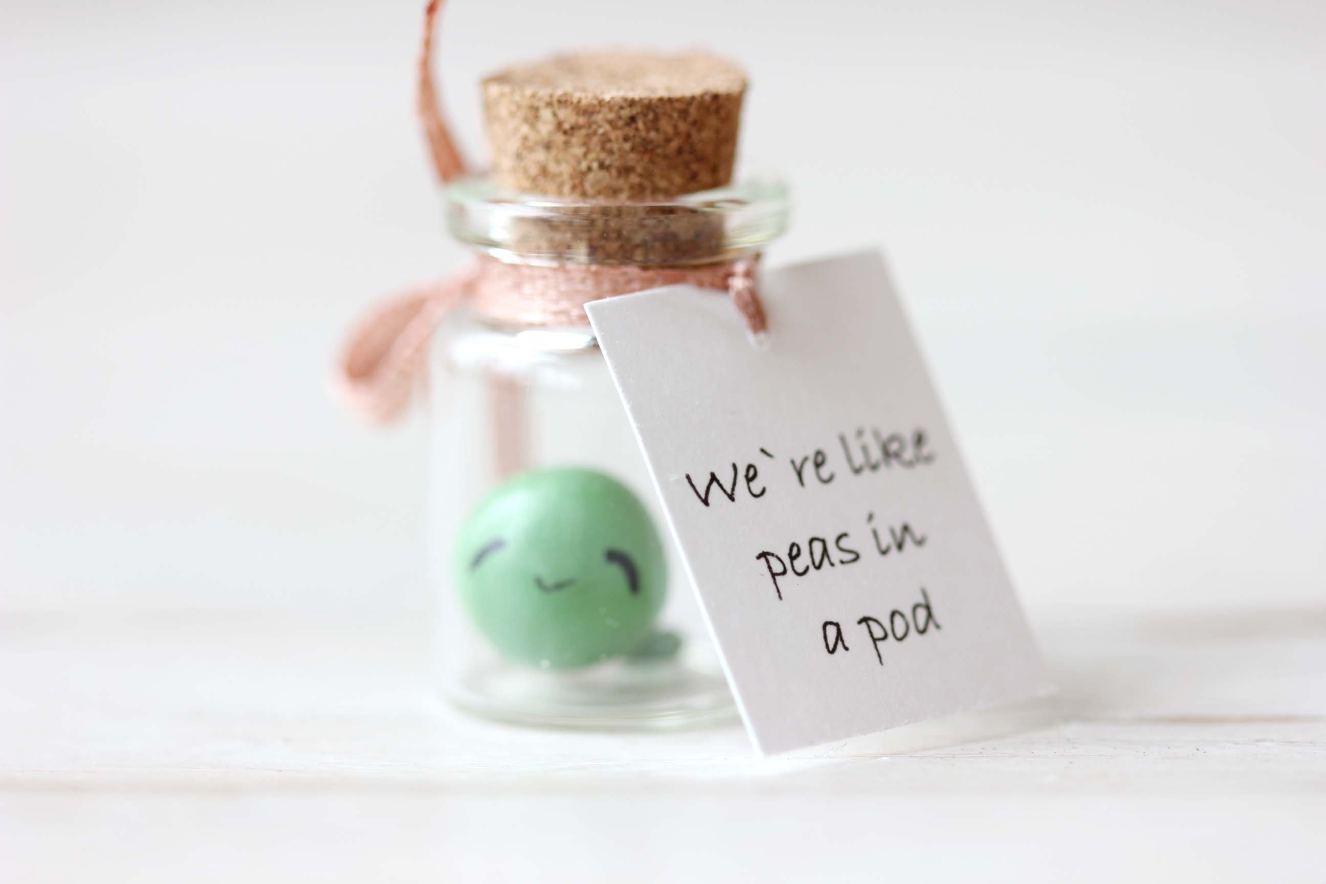 Funny Motivational Gift Pea Miniature Figurine Personalized Unique ...