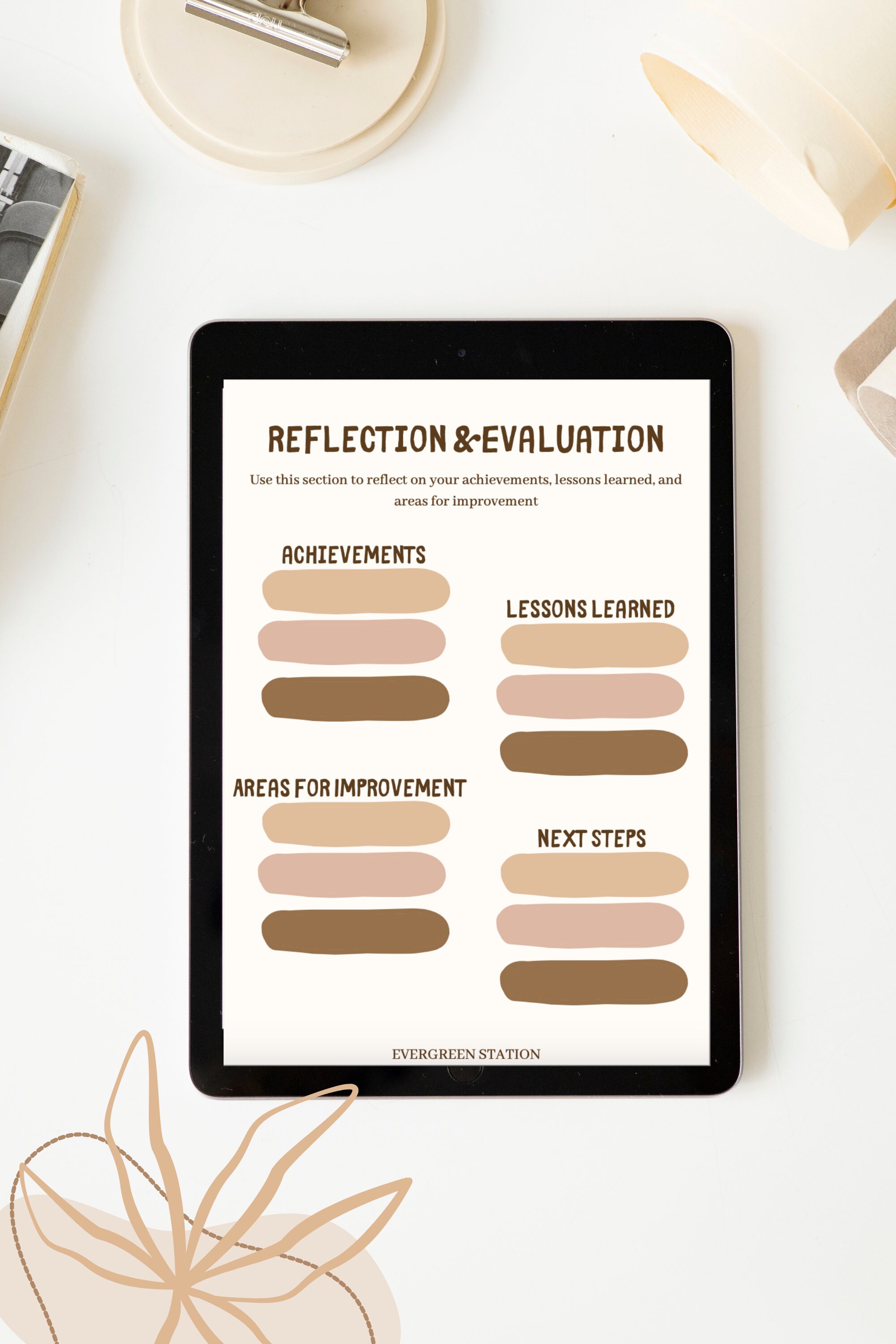 Digital Printable Goal Planner Bundle Goal Setting Worksheet - Etsy
