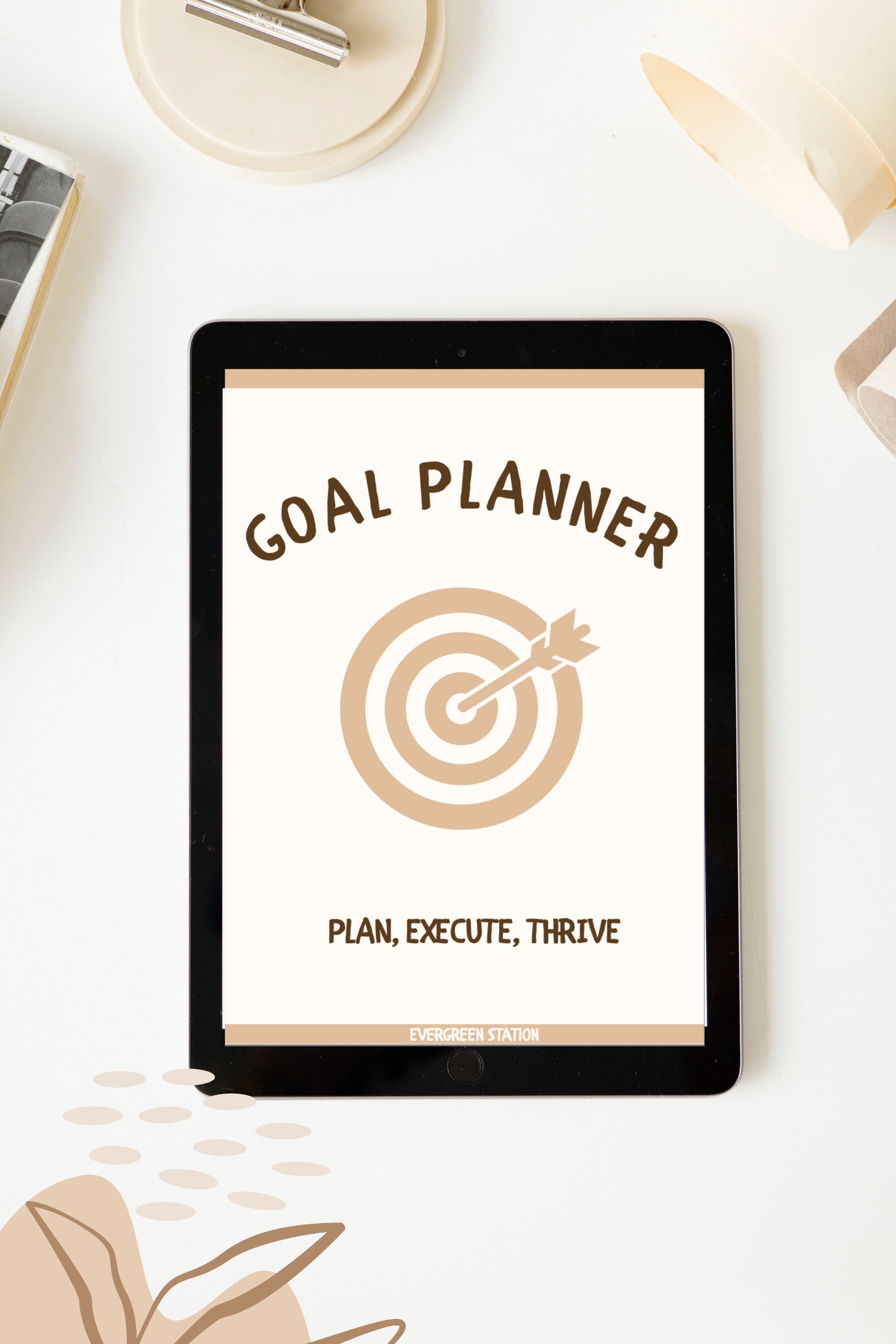 Digital Printable Goal Planner Bundle Goal Setting Worksheet - Etsy