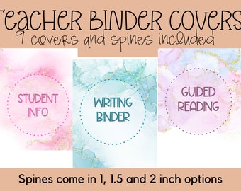 Classroom Binder Covers - Etsy