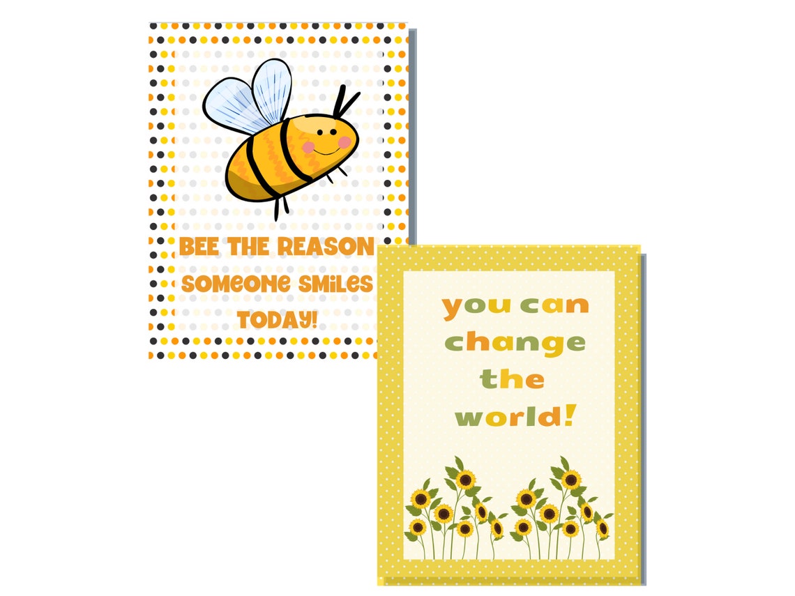 WALL ART Instant Download Classroom Motivational Poster Bee Theme ...