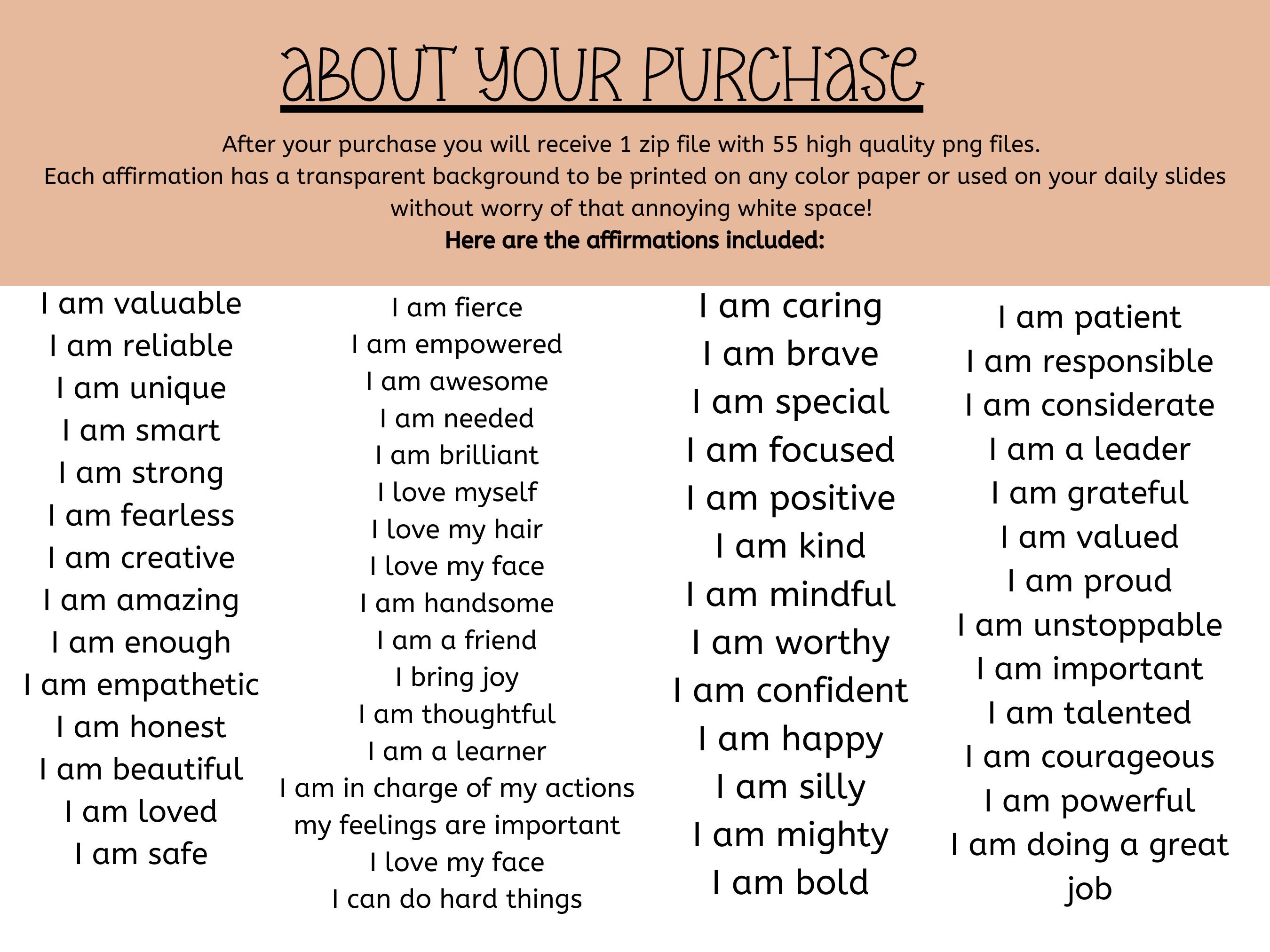 Instant Download Affirmation Station Social Emotional Learning SEL ...