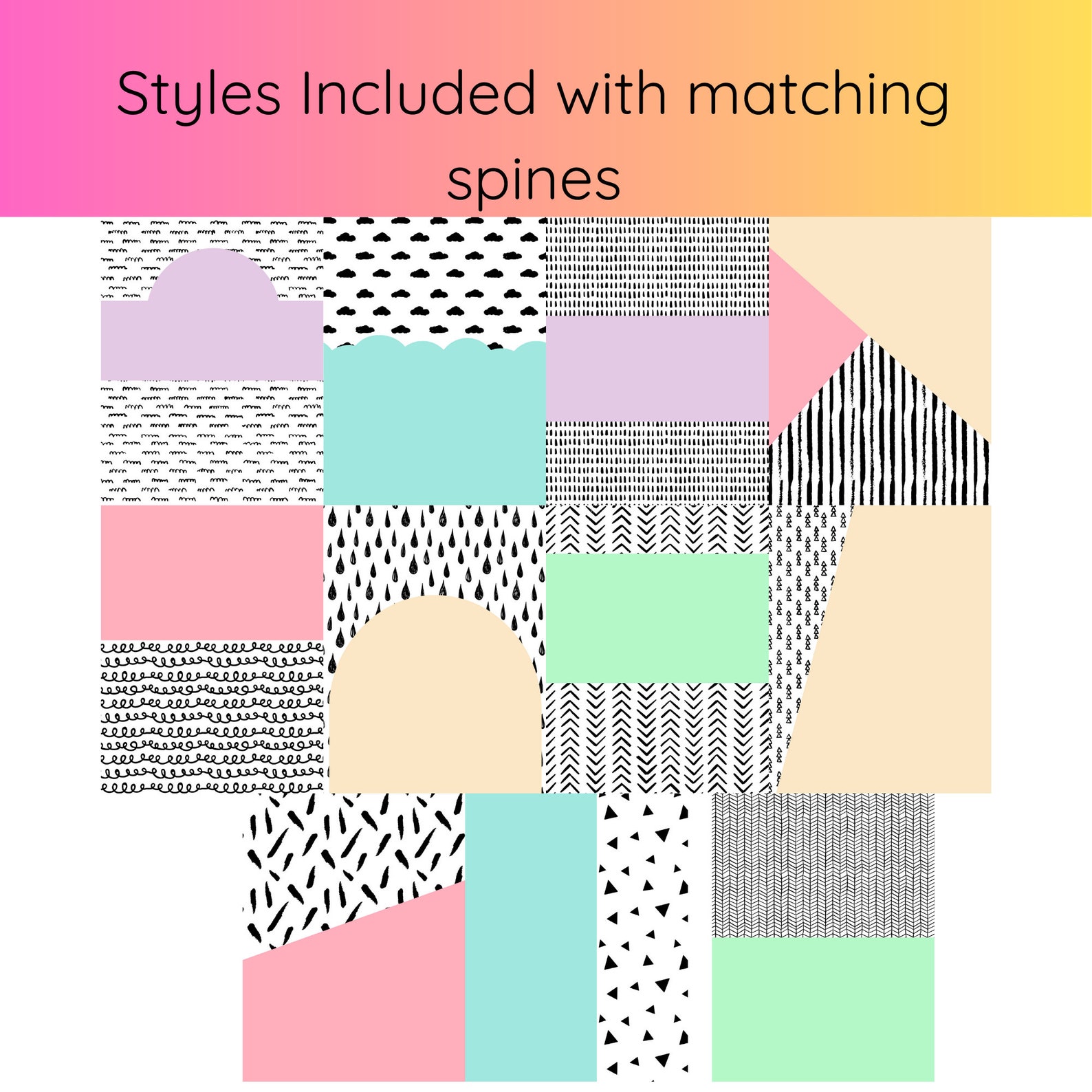 Editable Lifetime Access Instant Download Candy Pastel Binder Covers ...