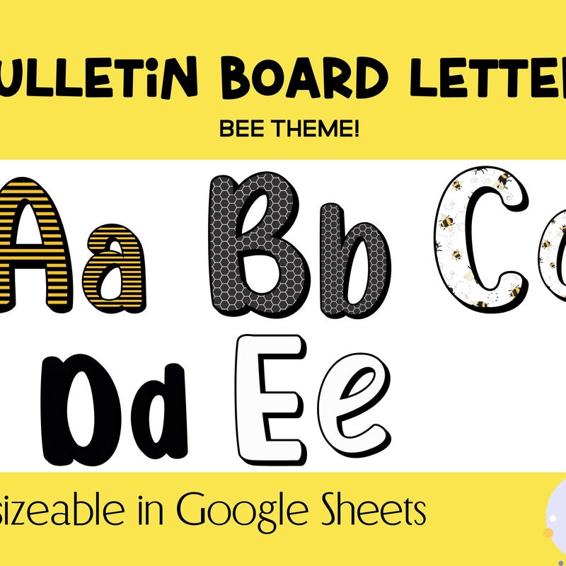 Bee Bulletin Board - Etsy