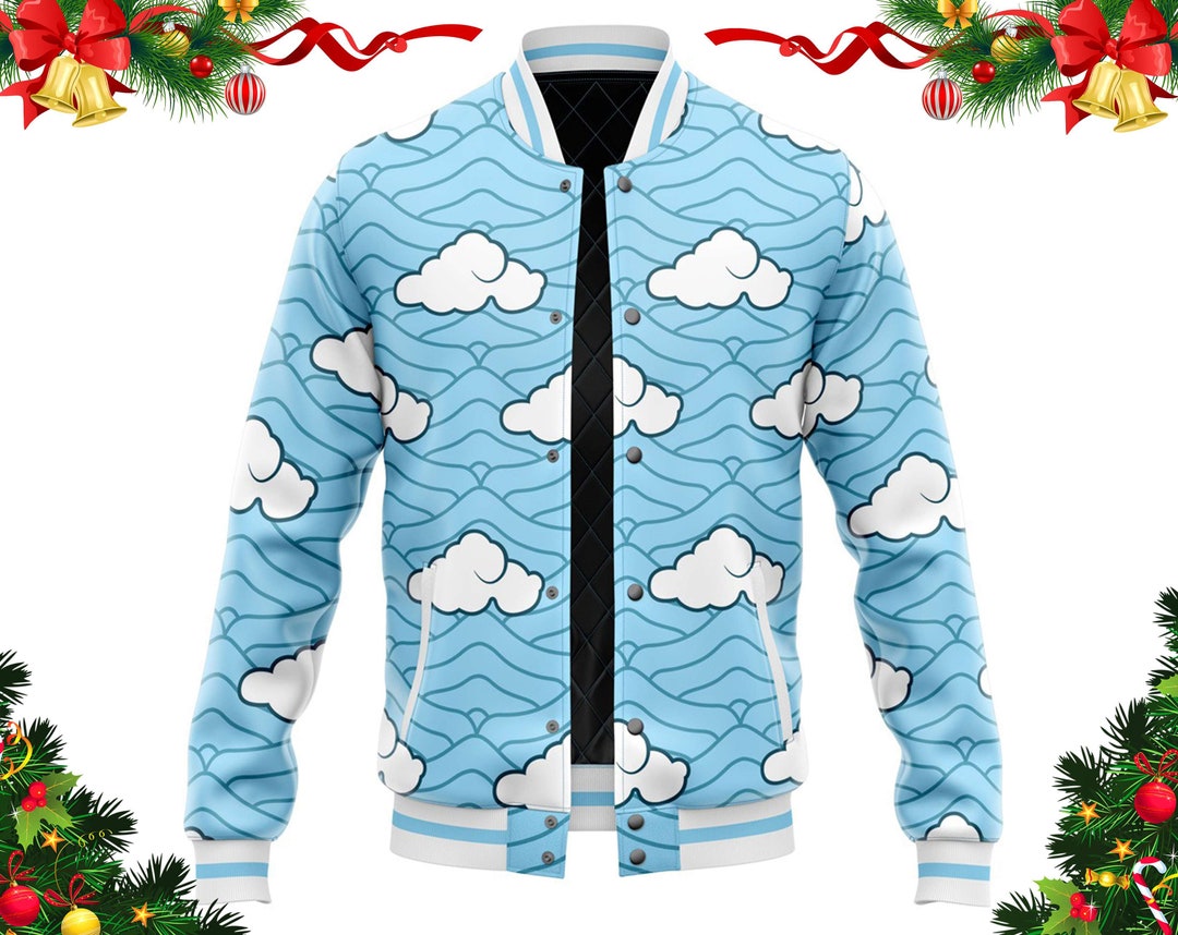 Sakonji Urokodaki Pattern Demon Slayer Varsity Jacket Anime - Etsy