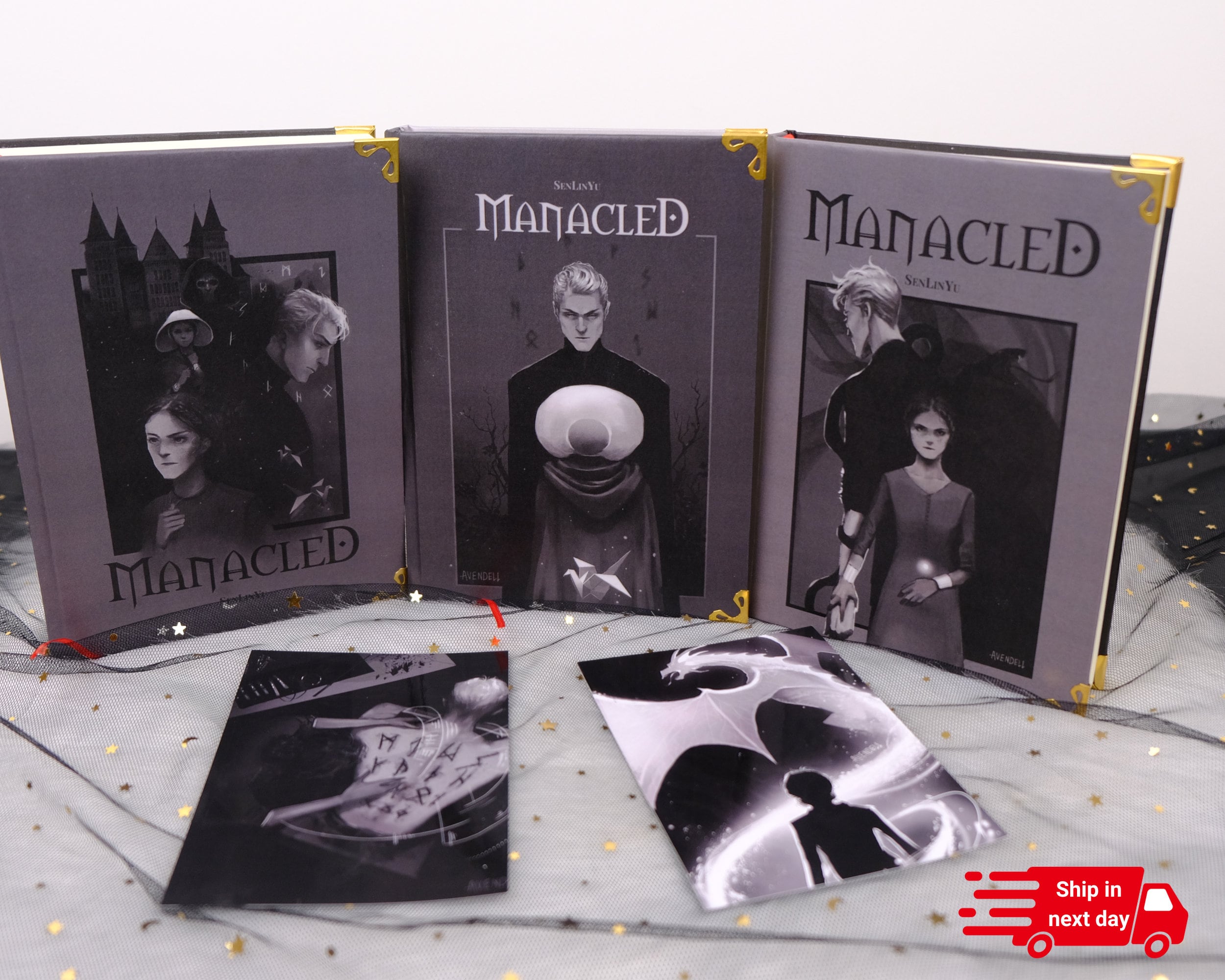 Manacled Book: Full 3 Volumes. Complete Version. With Photos - Etsy