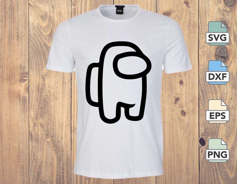 Among Us SVG Cut File Among Us Video Game SVG File for Silhouette ...