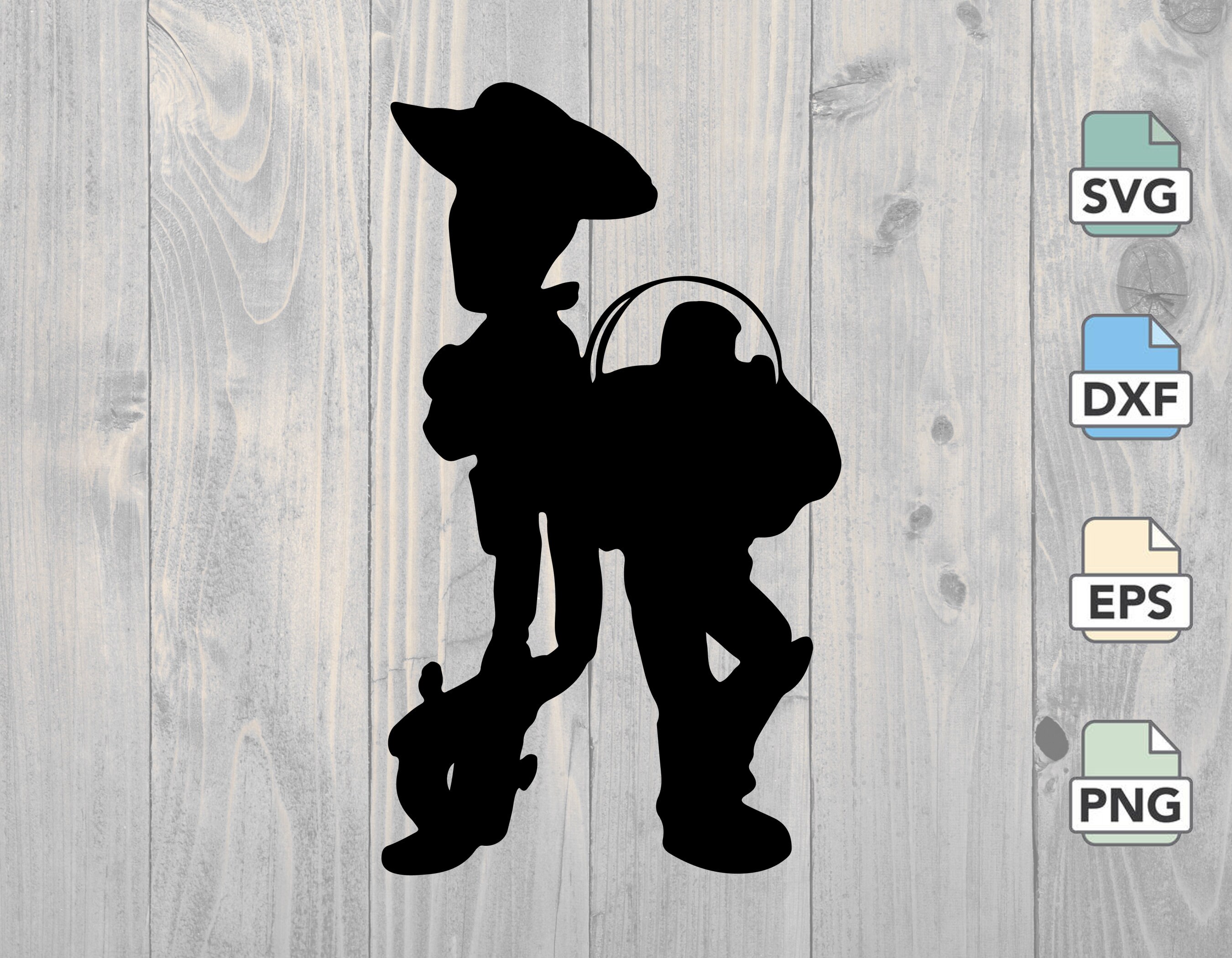 Buzz Woody Svg Cricut Toy Story Svg Cut File Silhouette Cricut Digital Download Svg Dxf