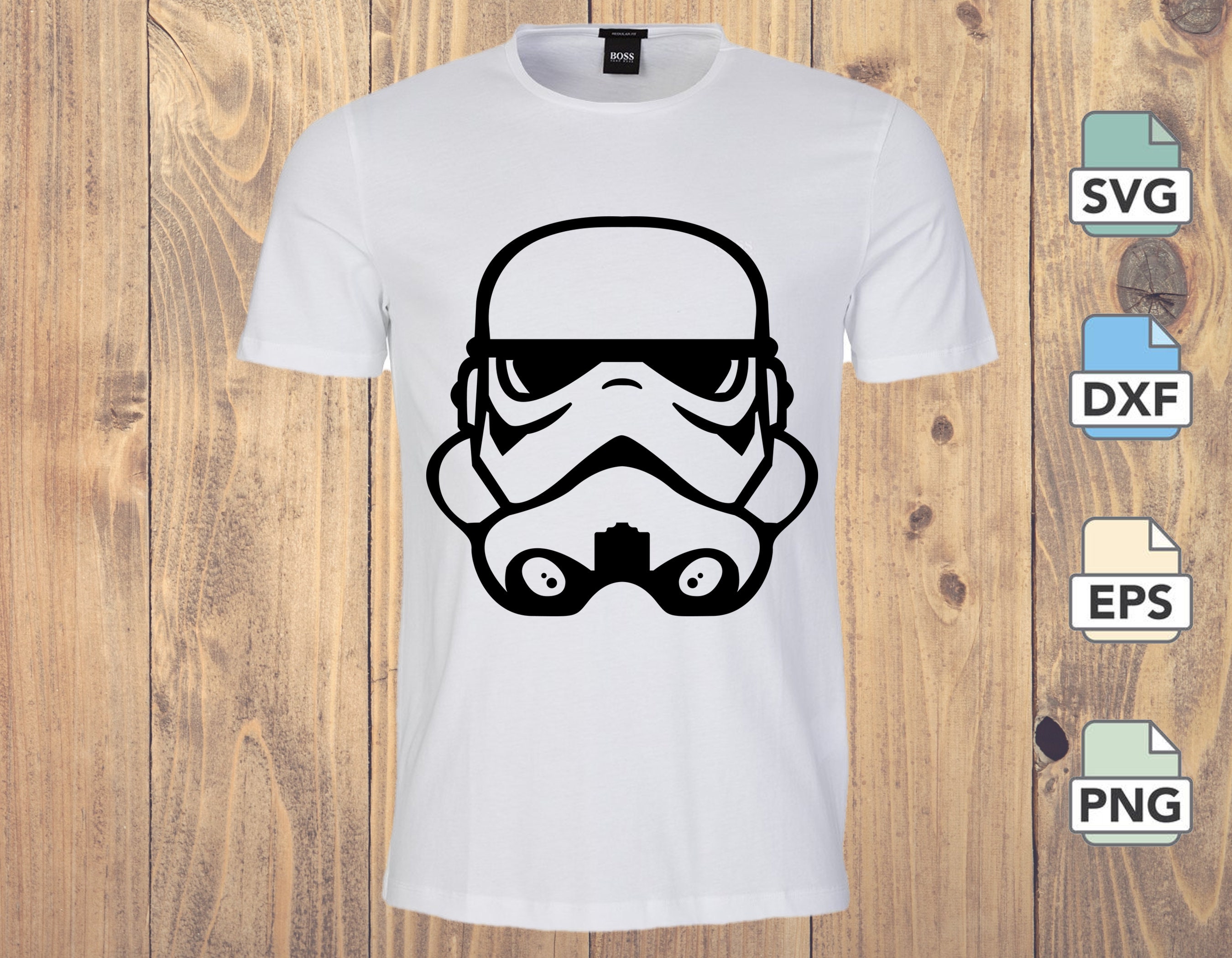 Stormtrooper SVG File, Stormtrooper Helmet SVG Cricut, Silhouette ...
