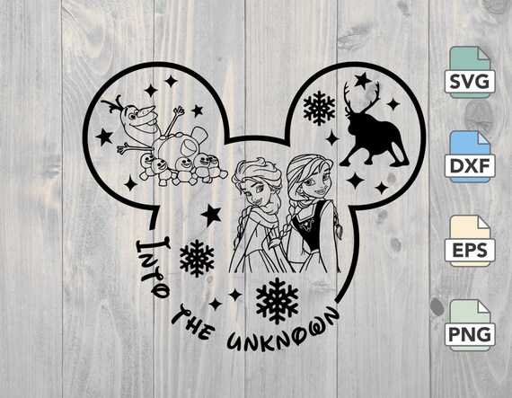 Frozen SVG Cut File Anna and Elsa SVG File for Silhouette - Etsy Israel