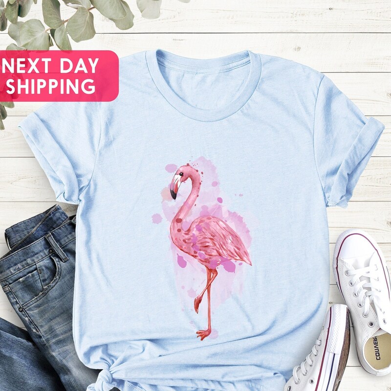 Flamingo Shirt - Etsy