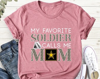 My Favorite Soldier Calls Me Mom - Etsy