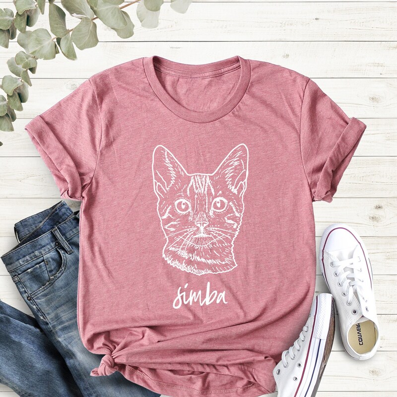 Custom Cat Shirt - Etsy