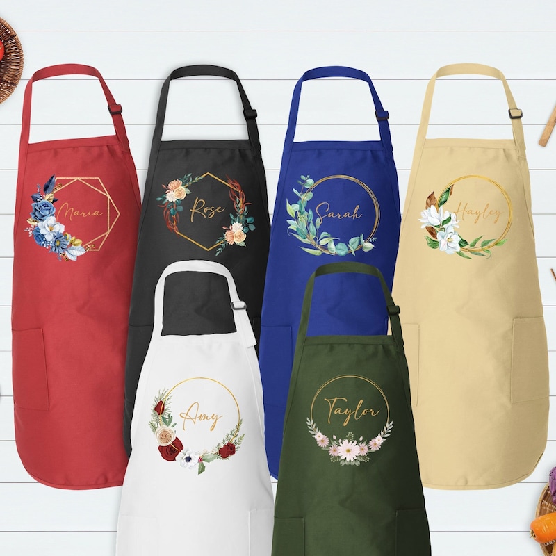 Personalized Aprons Women - Etsy