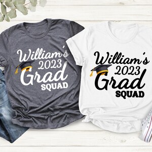2025 Graduation Squad Matching Shirts for Seniors and Families, Custom ...