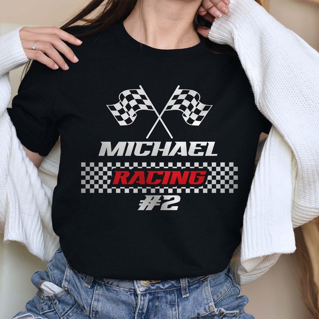 Personalized Race Shirts With Number and Name, Custom Racing Your Name ...