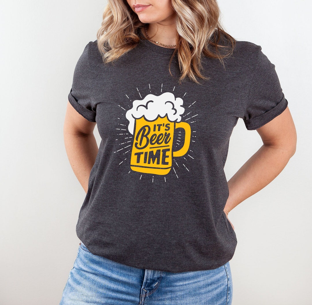 It's Beer Time Shirt, Irish Day Beer Shirt, St Patricks Day Beer Tee, Irish Beer Shirt, St ...