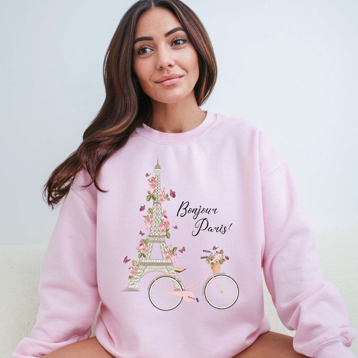 Eiffel Tower Sweatshirt, Paris France Shirt, Travel to France Shirt ...
