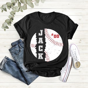 Personalized Baseball Shirt, Custom Baseball Shirt, Baseball Mom Shirt ...