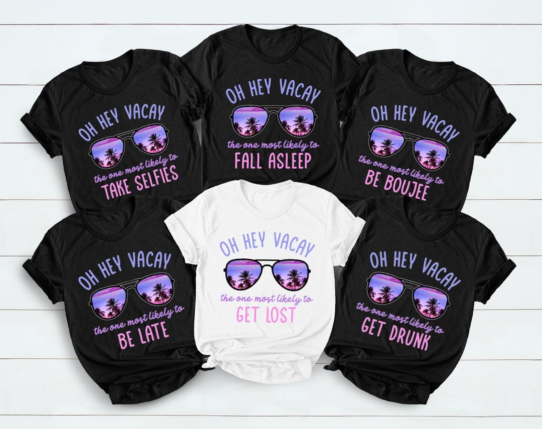 Summer Vacation T-shirts Custom Vacation Shirt Family - Etsy