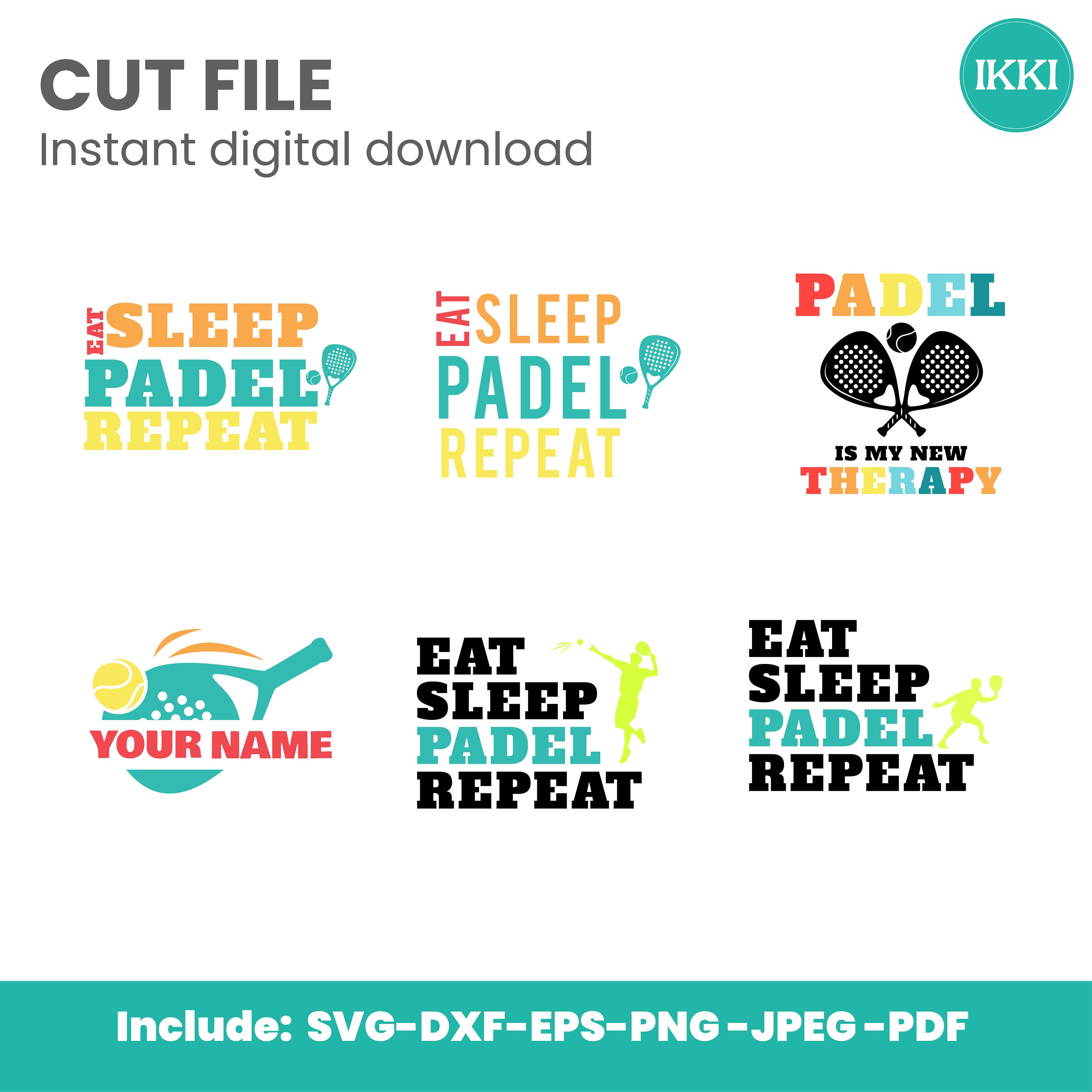 Custom Padel Tennis Cut Files, SVG Gift for Padel Tennis, Padel Lovers ...