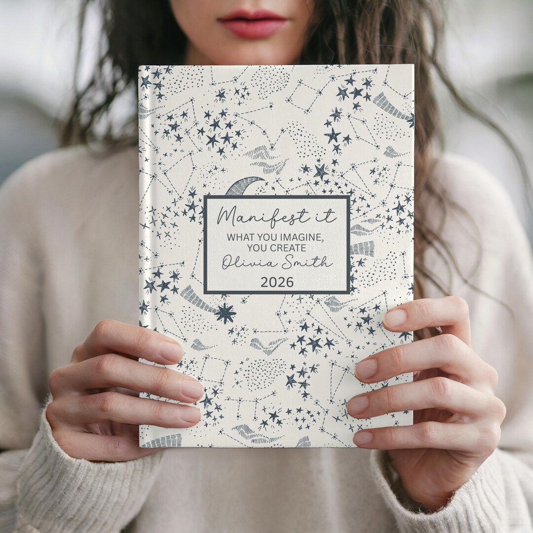 Personalized 2026 Manifestation Journal | Custom Manifest Notebook ...