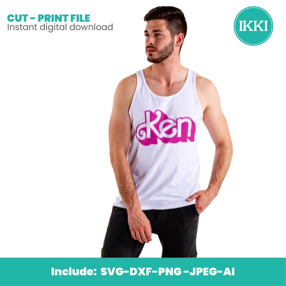 Barbie, Ken, Digital Files, Cut Files, PNG, JPG, SVG, Instant Download ...