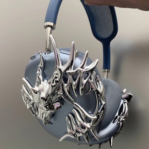 3D Printing Creative Design of AirPod Max Cover, Dragon Cover Hovering ...