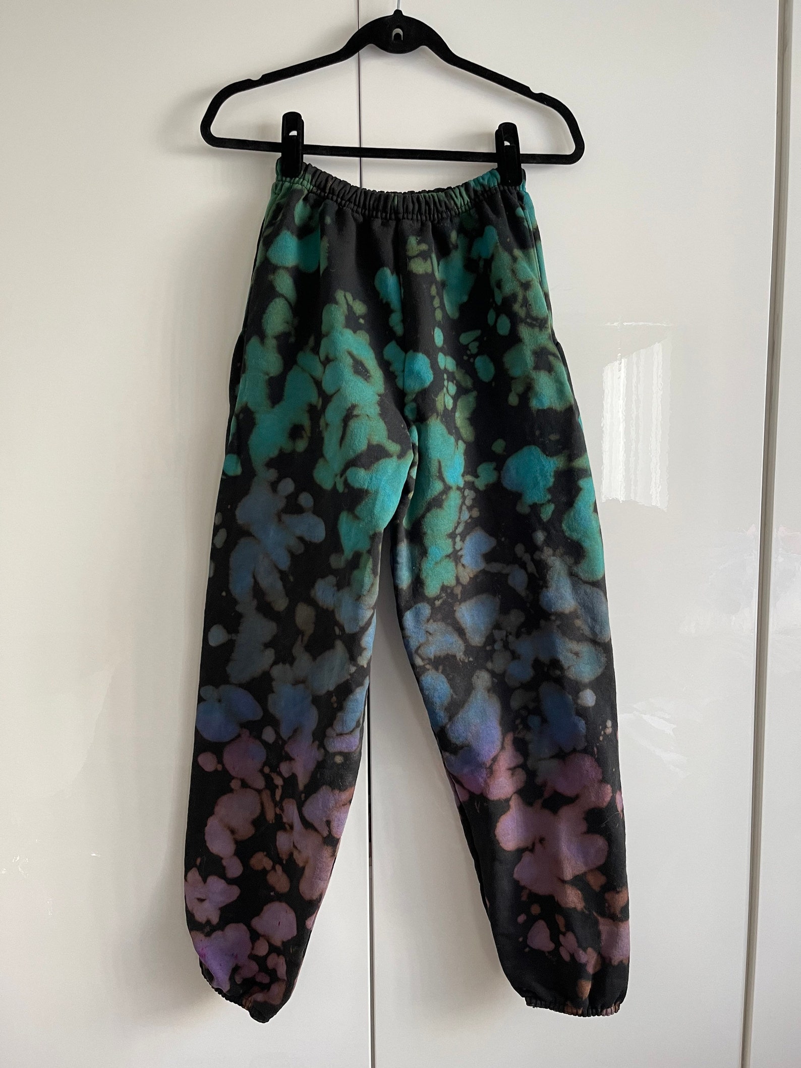 Tie Dye Gradient Sweatpants SMALL - Etsy