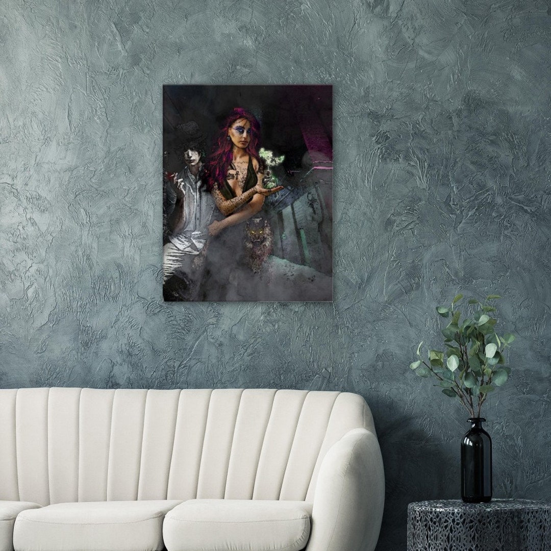 Vampire Painting #6 Canvas - Etsy