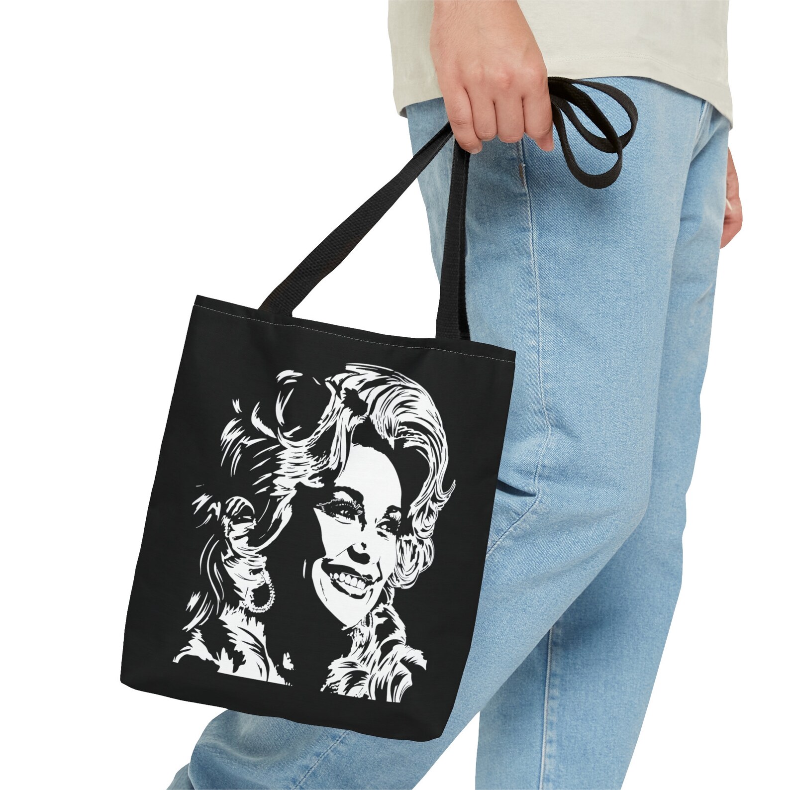 Dolly Parton Tote Bag, Country Music Lover Tote Bag, Gift for Cowgirl ...