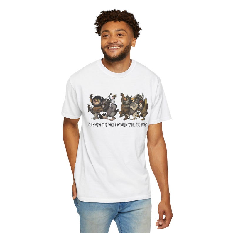Grateful Dead Deadhead Comfort Colors T-shirt, Where the Wild Things ...