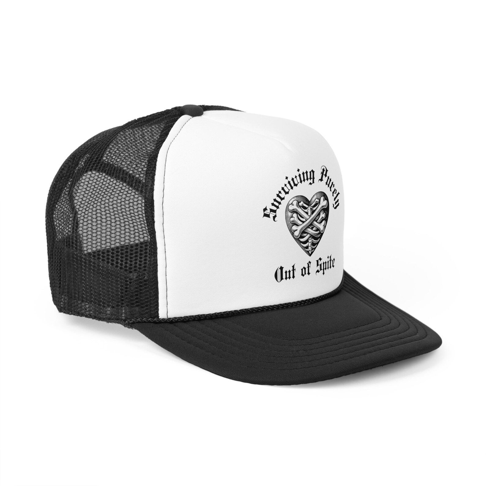 Surviving Purely Out of Spite Otto Trucker Caps Unhinged Trucker Hat ...
