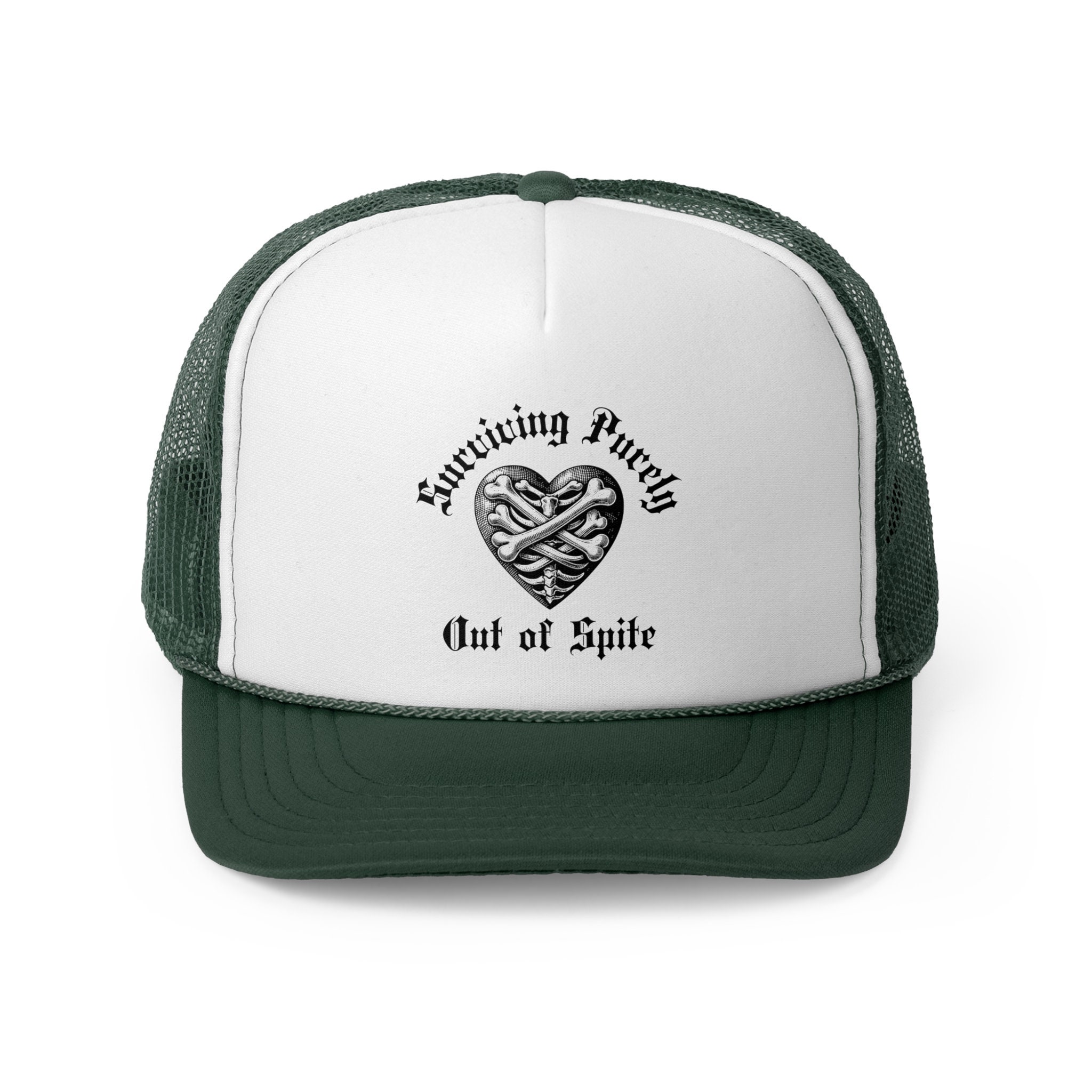 Surviving Purely Out of Spite Otto Trucker Caps Unhinged Trucker Hat ...