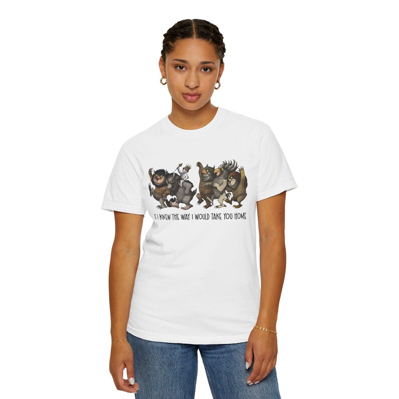 Grateful Dead Deadhead Comfort Colors T-shirt, Where the Wild Things ...